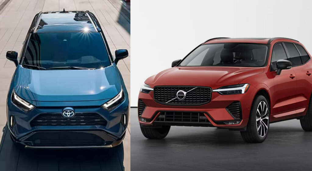 Toyota RAV4 Vs Volvo XC60: Efficiency Vs Luxury