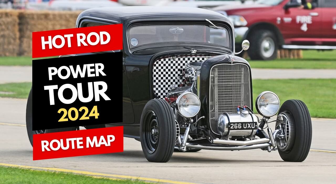 Hot Rod Power Tour 2024 Route Map From Kentucky To Indiana